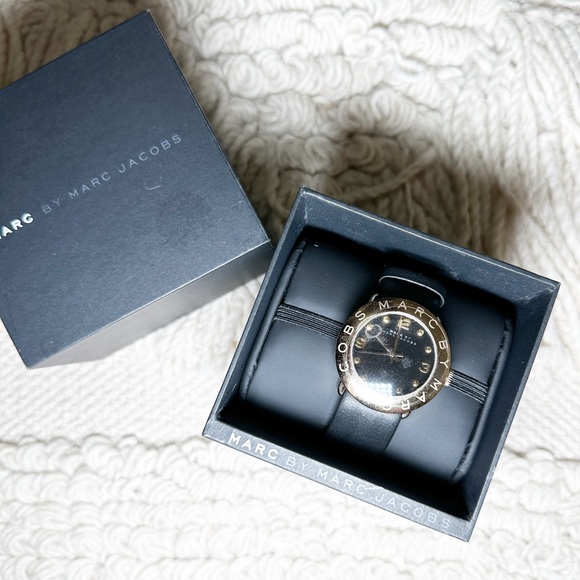 Marc By Marc Jacobs | Accessories | Marc By Marc Jacobs Black And Gold ...